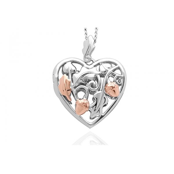 Royal Clogau Oak Heart Locket – Market Cross Jewellers