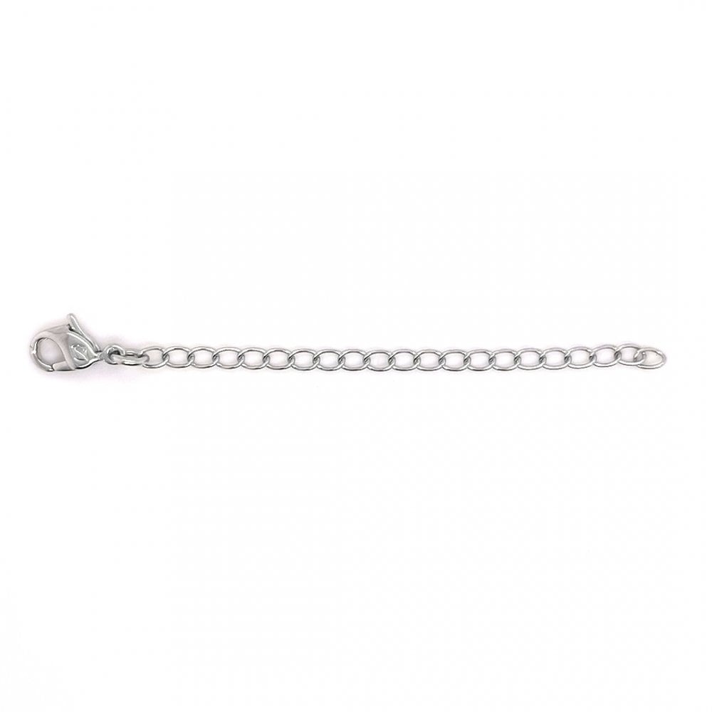 Silver Tone Curved Link Extender Chain – Market Cross Jewellers