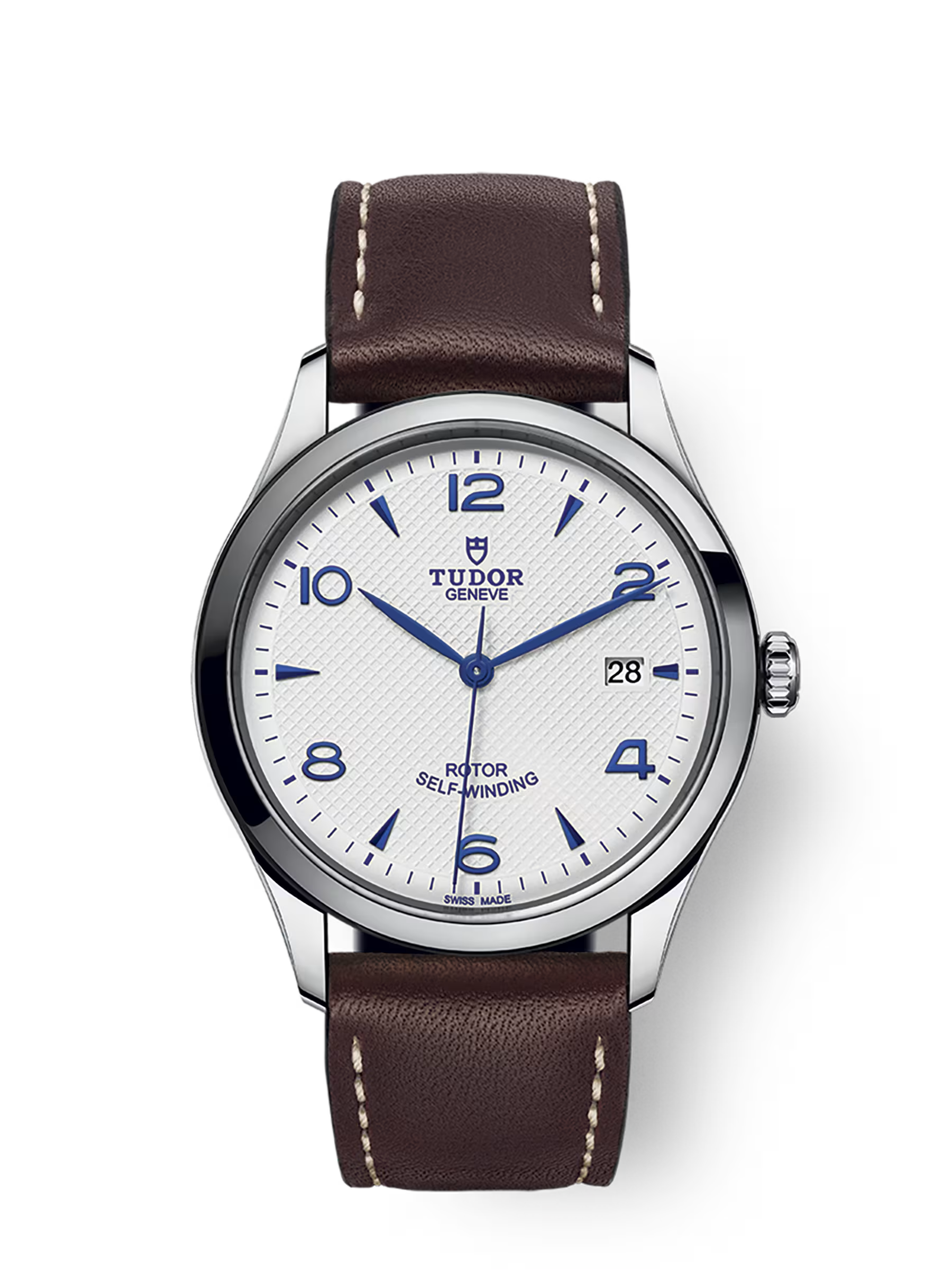 1926 39mm Steel Case Opaline and Blue Dial Watch – Market Cross Jewellers